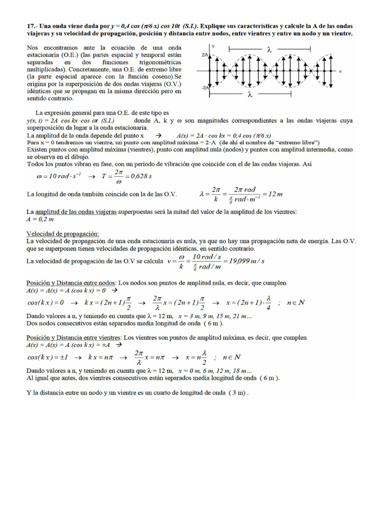 Fisica Nodos Vientres | PDF