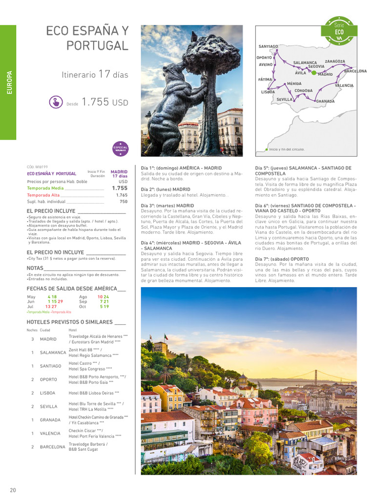 020 Eco Espana Portugal 2025 | PDF | Porto | Madrid