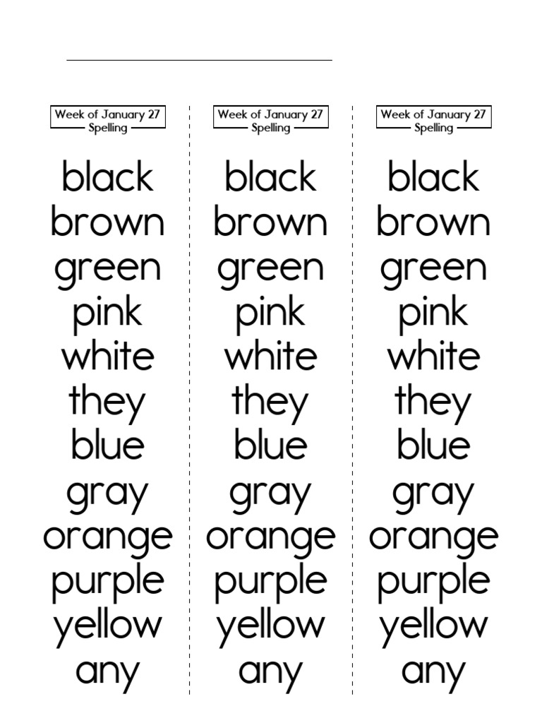 2nd Grade SH and Review Red Words PP | PDF | Color | Linguistics