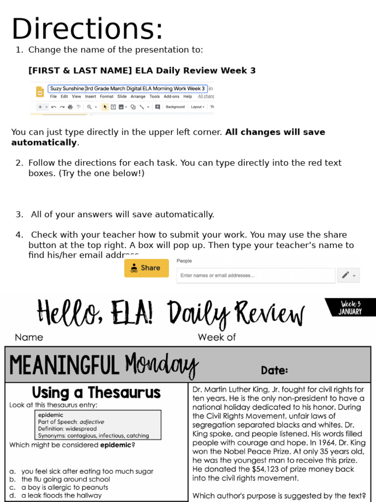 Warm-Up January Week 3 | PDF