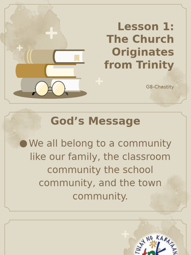 Understanding the Church's Community Role | PDF | Christian Church ...