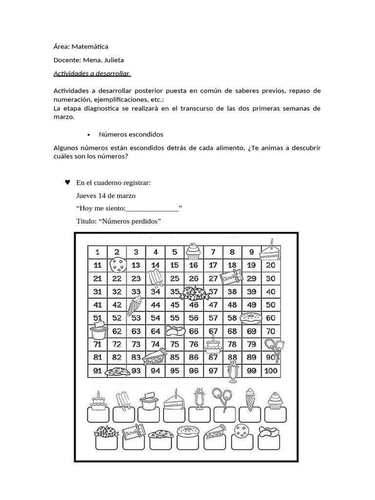 Matwmatica 14 Marzo | PDF
