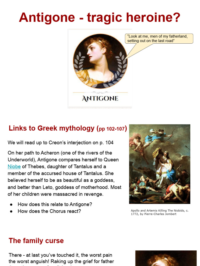 7. Fourth episode - Antigone goes to her death | PDF