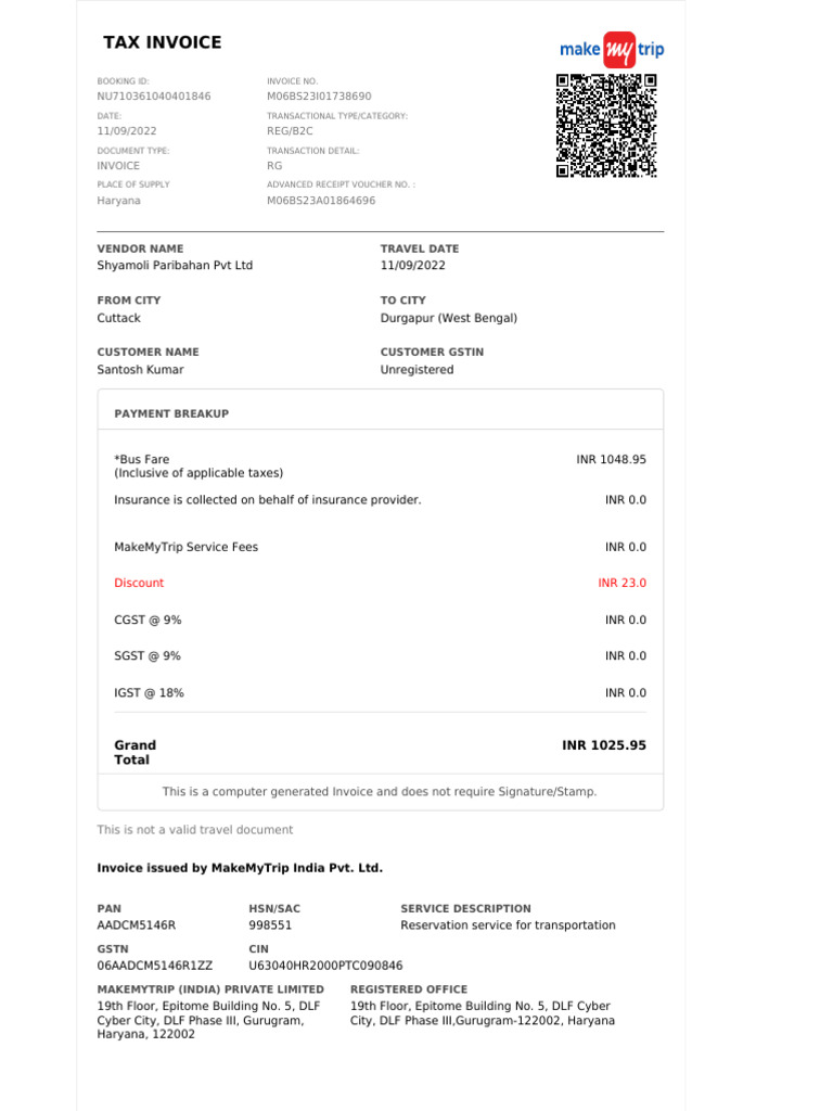 Ctc Dug Invoice | PDF