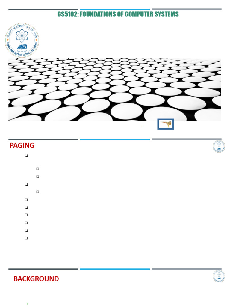 Lecture-39 Memory Management | PDF | Computer Architecture | Computer Hardware