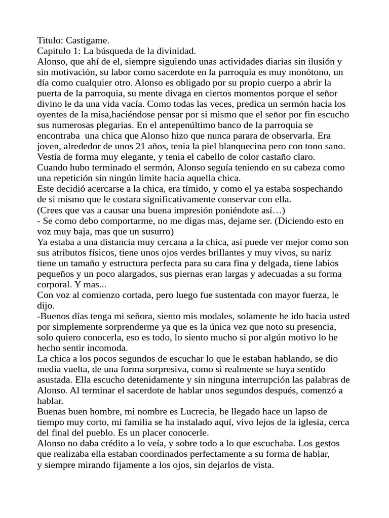 Libro Castigame | PDF