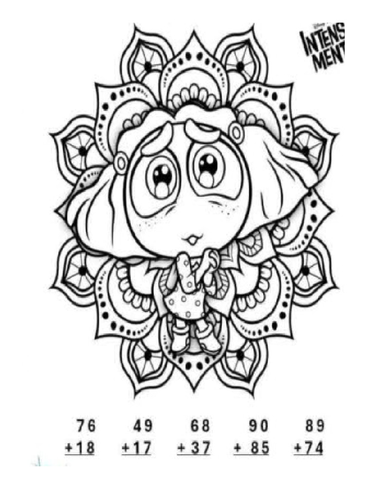 Mandalas Intensamente Con Sumas | PDF