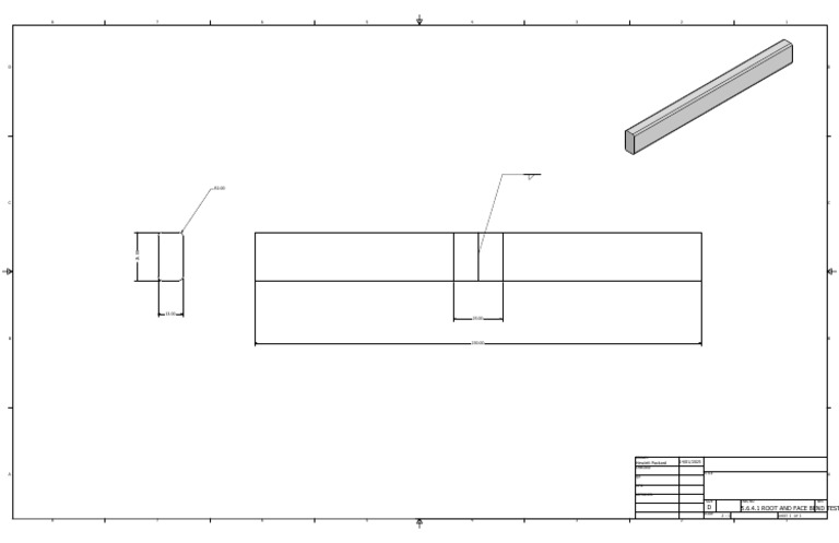 5.6.4.1 Root and Face Bend Test | PDF