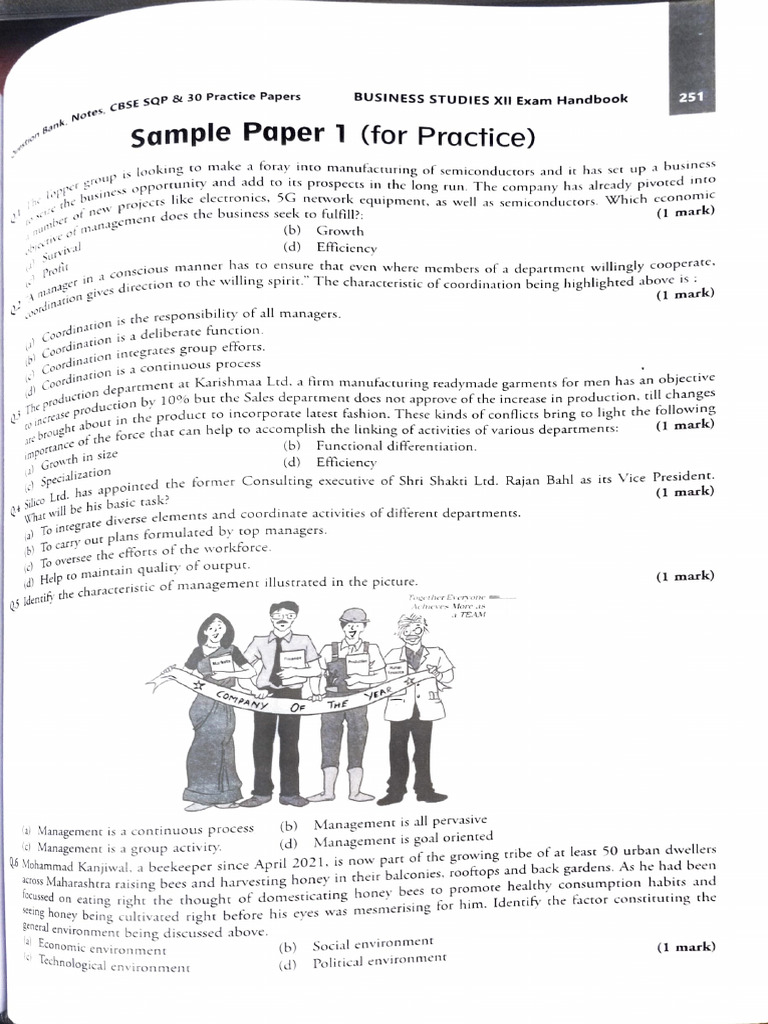 BST Practice Paper | PDF | Incentive | Business