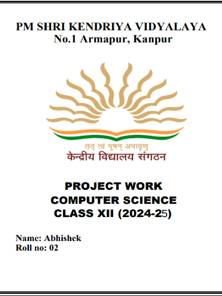 Cs Class 12 Codes PDF | PDF | Filename | Databases