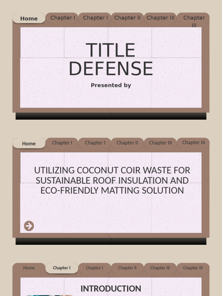 Title Defense and Rrl | PDF | Building Insulation | Thermal Insulation