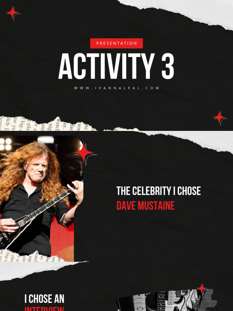 Black and White Ripped Paper Rock Music Presentation PDF | PDF | Albums