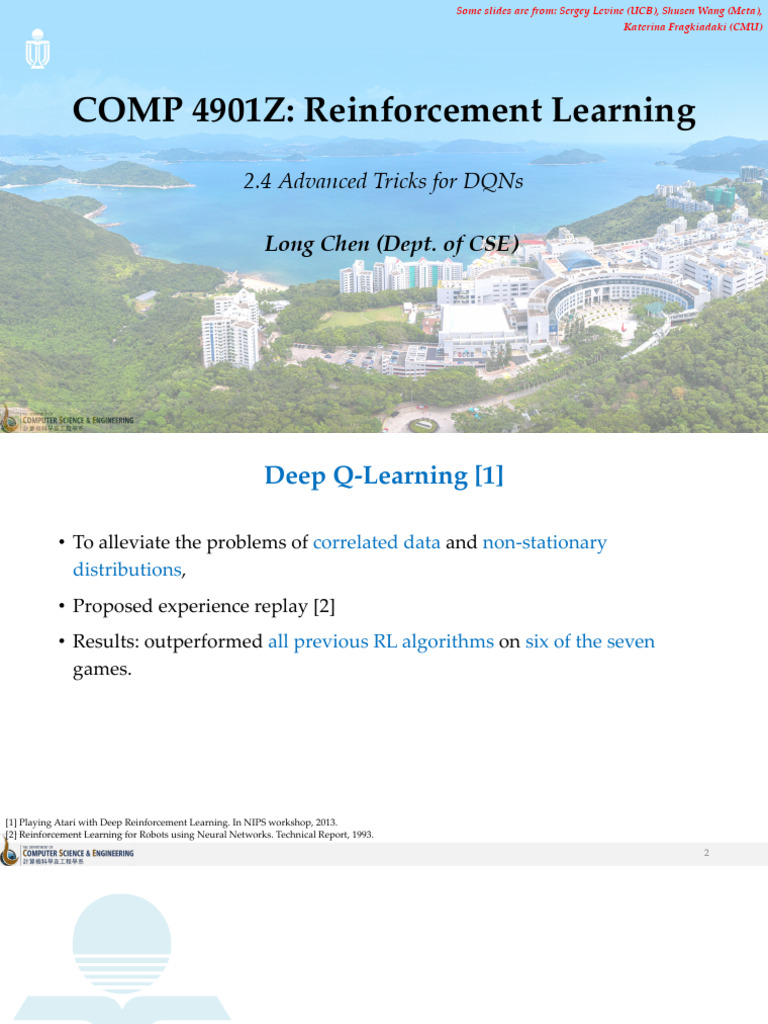 Advanced DQN Techniques in RL | PDF | Sampling (Statistics) | Applied ...