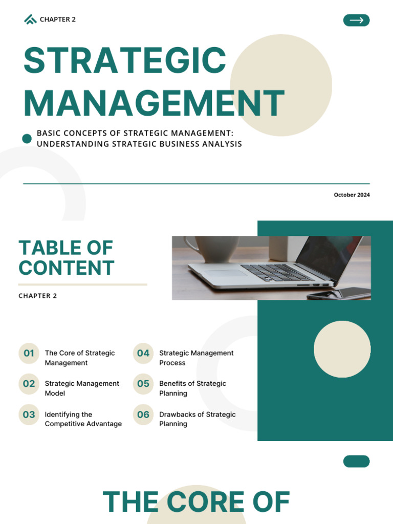Chapter 2 Strategic Management | PDF | Strategic Management | Swot Analysis