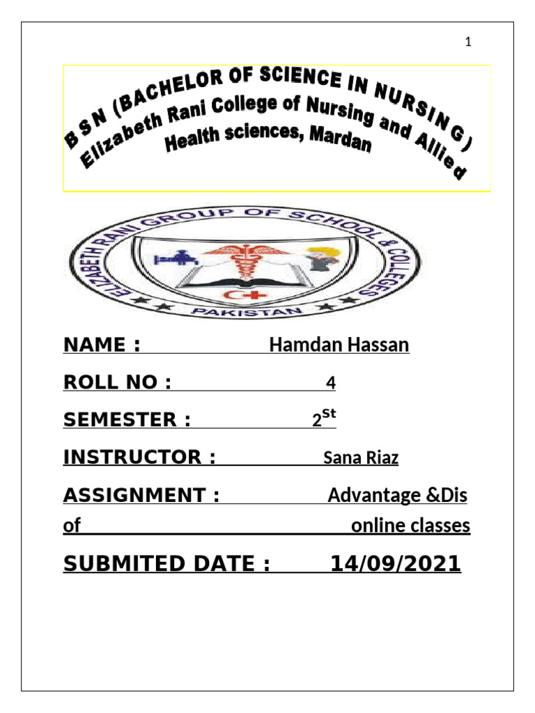 Hamdan Hassan - Assignment English | PDF | Teachers | Educational Technology