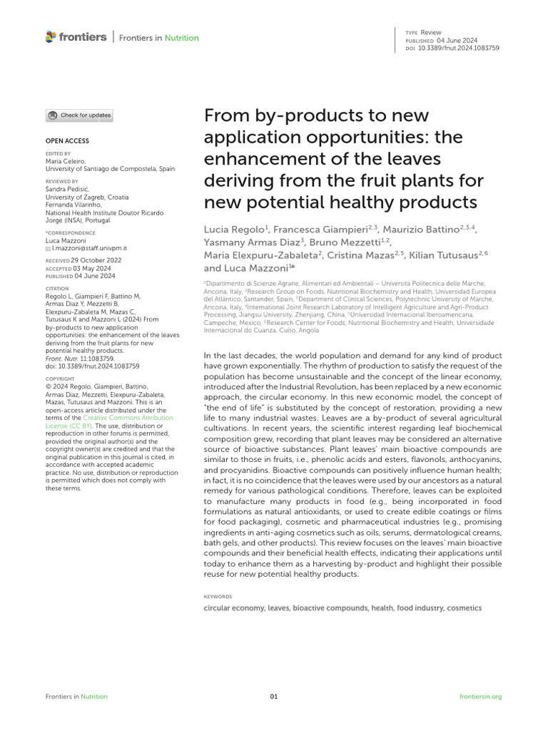 Fnut 11 1083759 | PDF | Stoma | Leaf