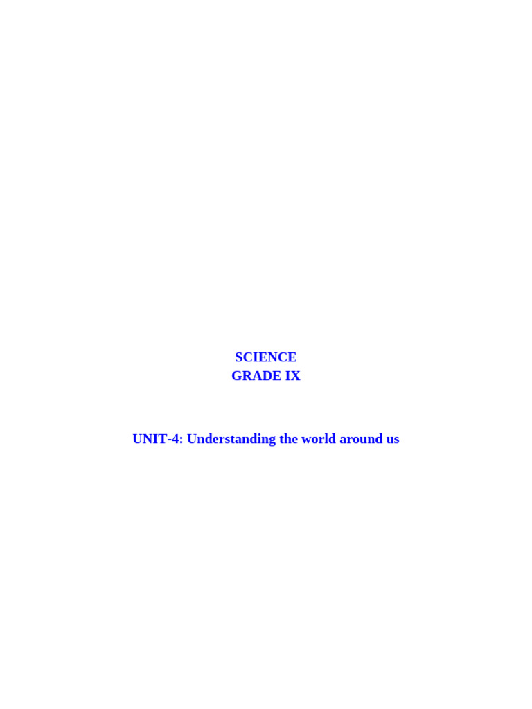 Grade 9 Science Unit 4 LEARNING COMPANION Revised | PDF | Atoms ...