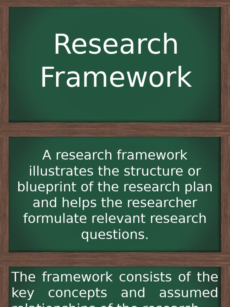 Understanding Research Frameworks | PDF | Dependent And Independent ...