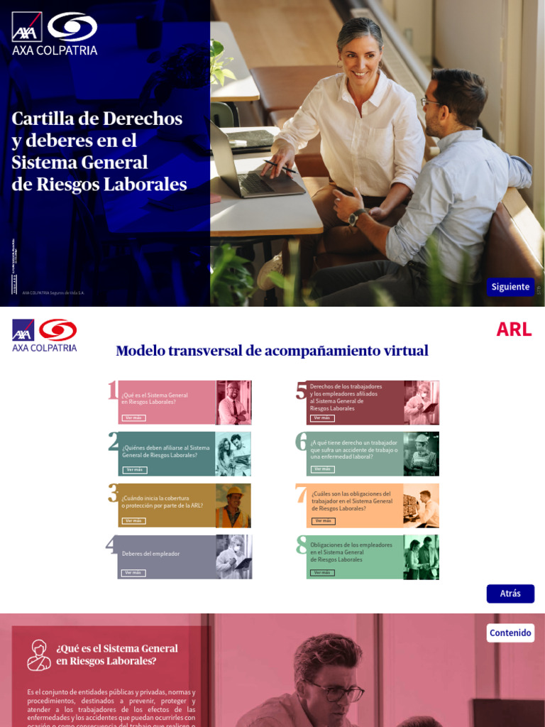 Cartilla de Derechos y Deberes en El Sistema General de Riesgos ...