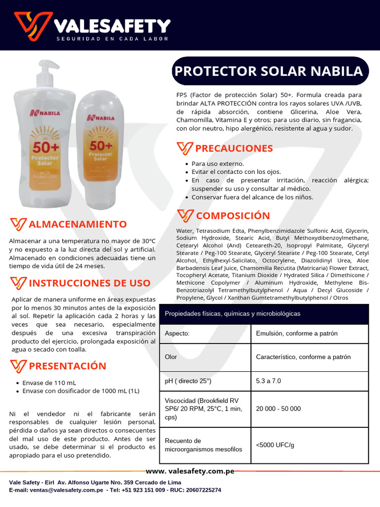 PROTECTOR-SOLAR-NABILA-1 | PDF | Protector solar