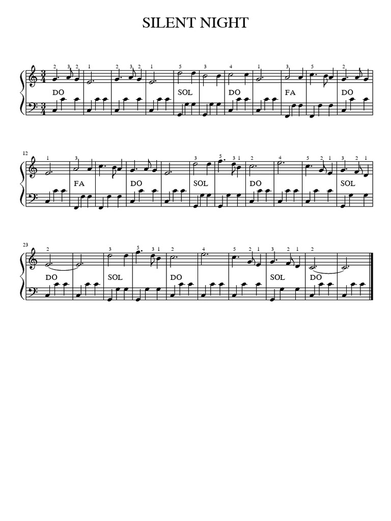 Silent Night | PDF