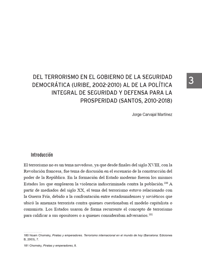 Derecho Internacional Humanitario Conflicto Armado Colombiano - Cap03 | PDF | Colombia | Democracia
