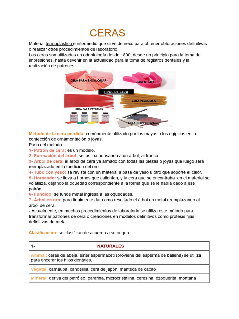 CERAS | PDF | Cera