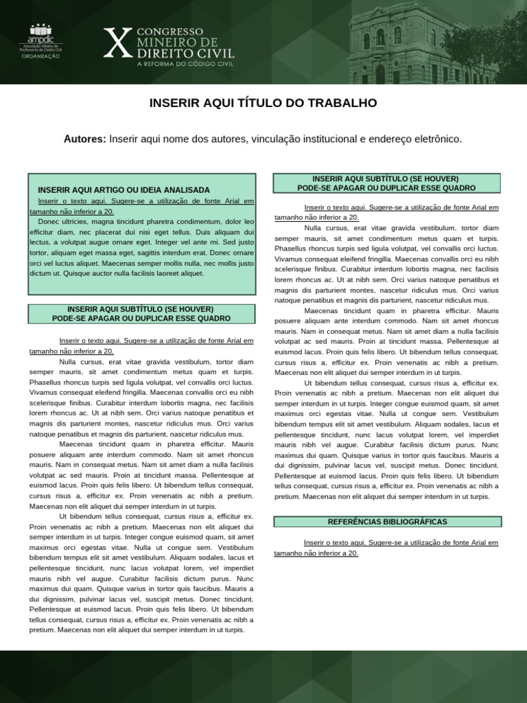 Modelo Poster Xc Mdc | PDF