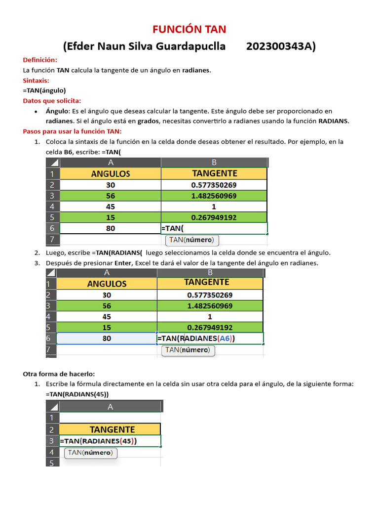 Funci-N Tan | PDF