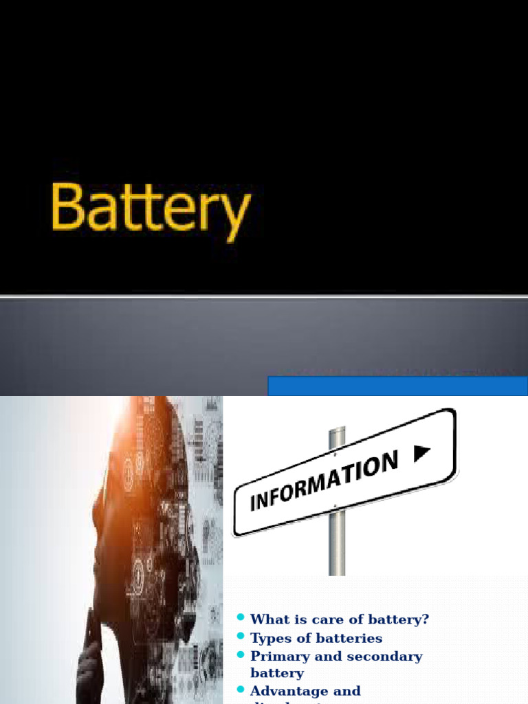 Battery | PDF
