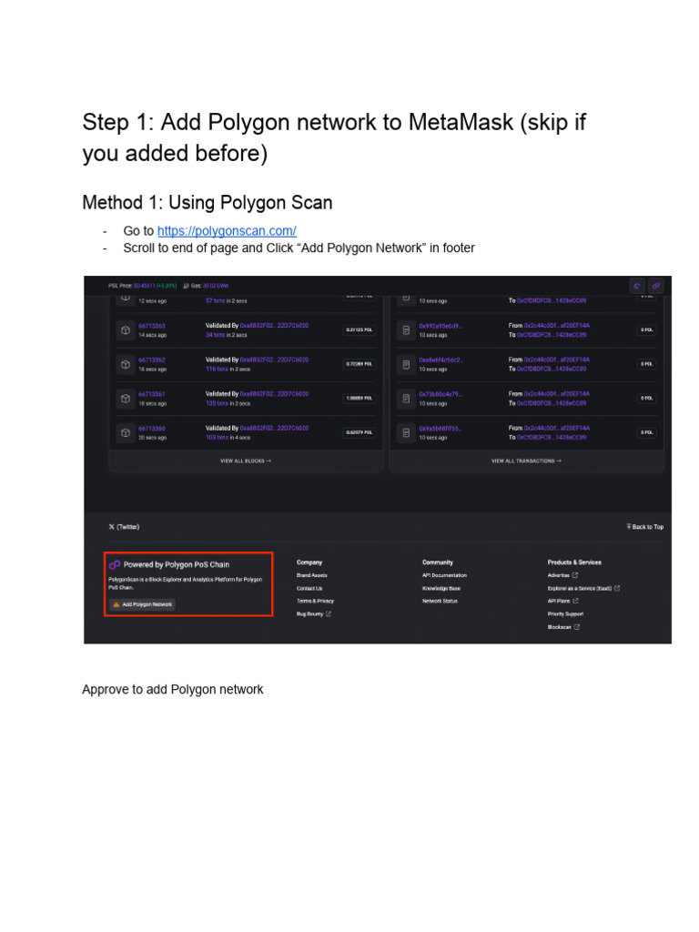 Guide To Import CDV To Metamask | PDF
