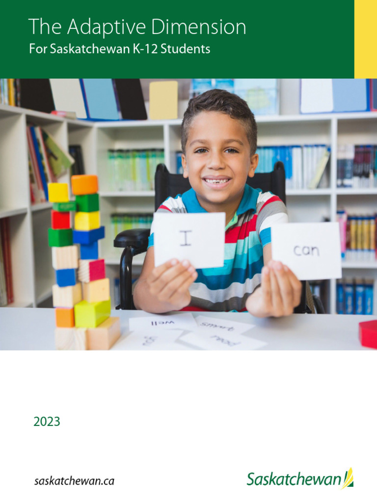 The Adaptive Dimension | PDF | Educational Assessment | Curriculum