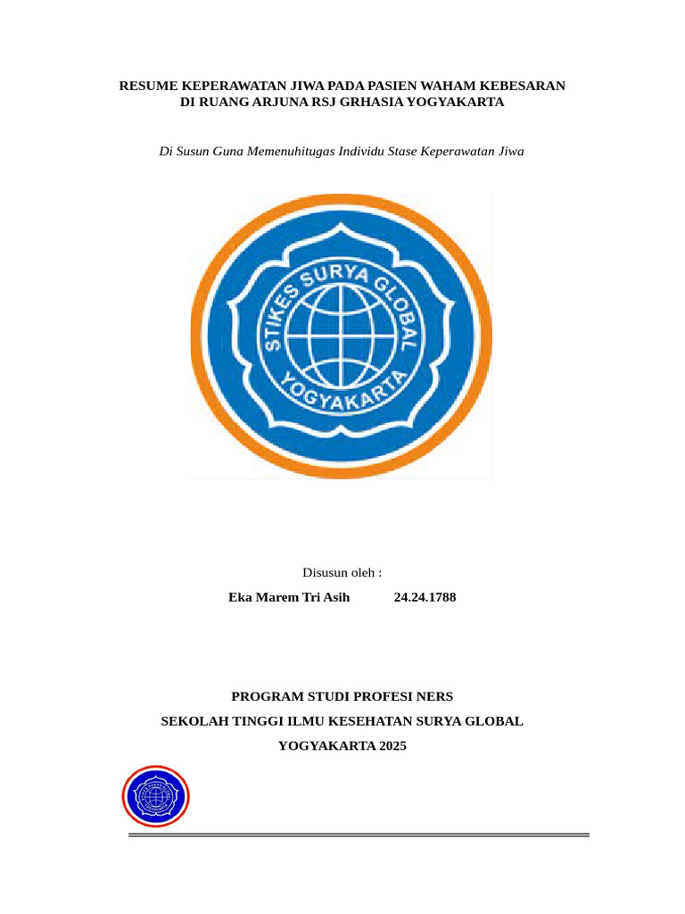 Resume Wahan Kebesaran RSJ | PDF