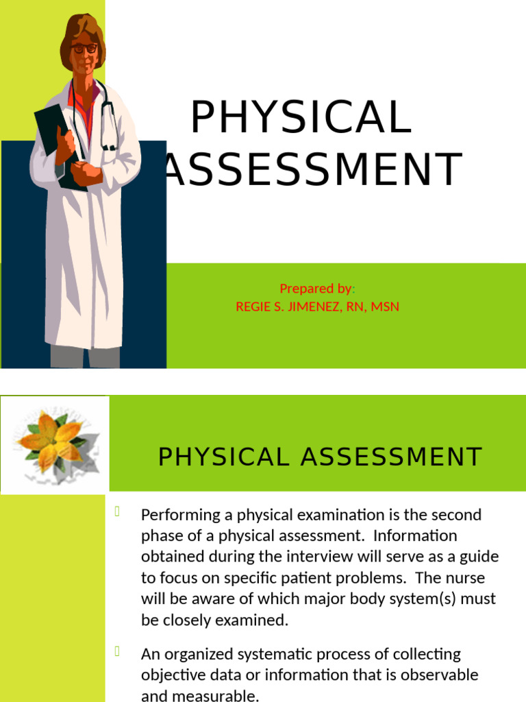 Comprehensive Guide to Physical Assessment | PDF | Physical Examination ...