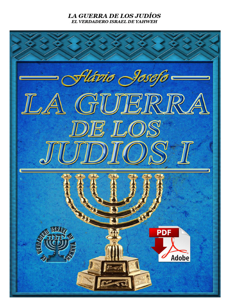 Flavio Josefo - Guerra de Los Judios | PDF | Josefo