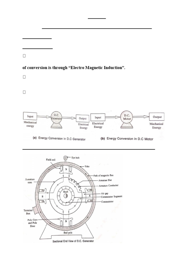 BEEE UNIT-2 | PDF | Transformer | Electric Motor
