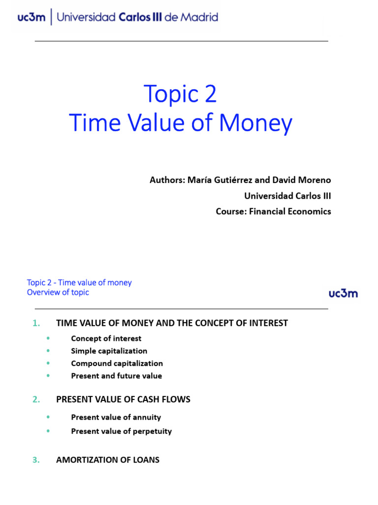 Time Value of Money Explained | PDF | Time Value Of Money | Present Value