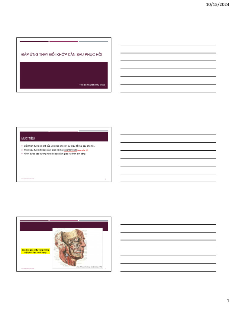 7-Đáp Ứng Thay Đổi KC Sau Phục Hồi-4s | PDF