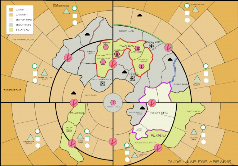Dune Map Too LV 9 Atreides | PDF