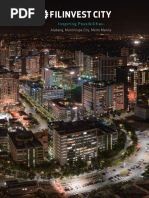 Filinvest City Comprehensive Map | PDF