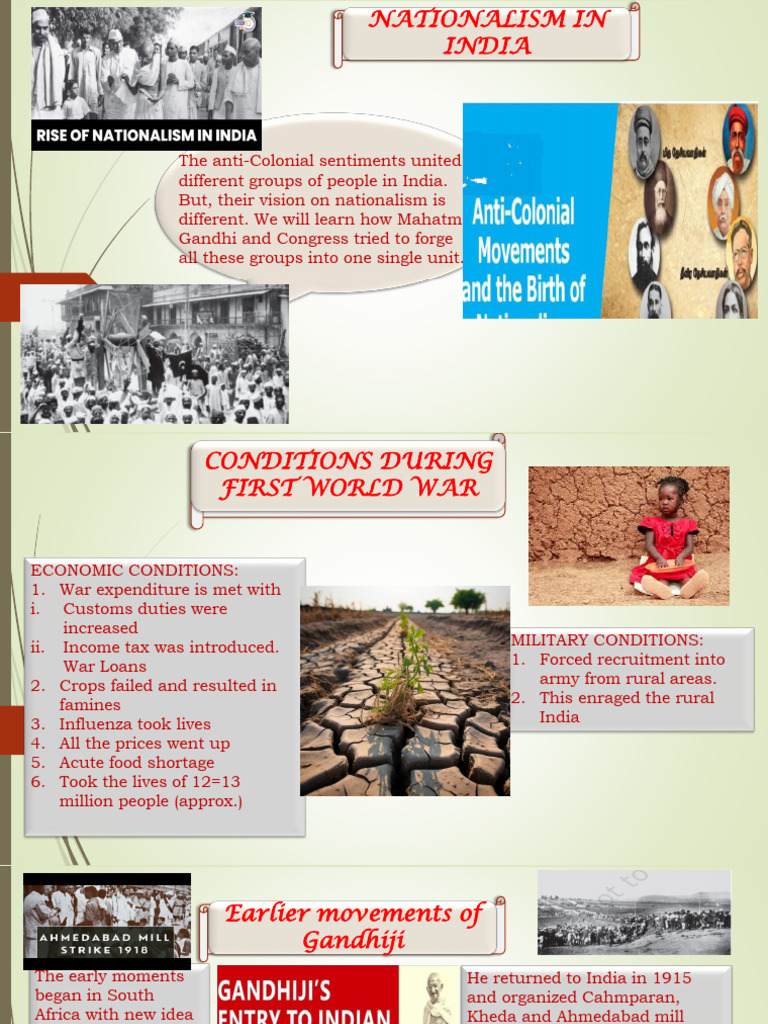 Nationalism in India | PDF | Mahatma Gandhi | Indian Nationalism