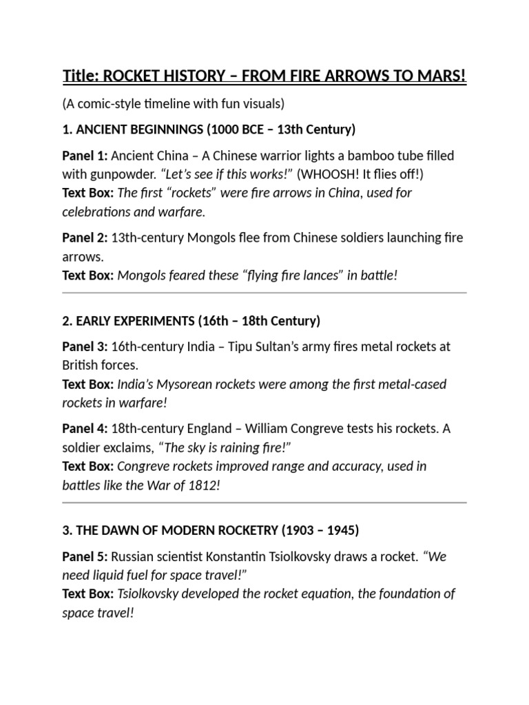 Rocket History | PDF | Rocket | Spaceflight