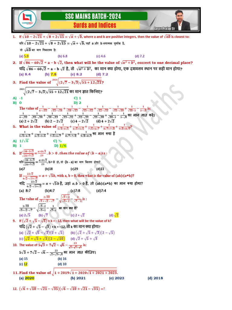 5 | PDF | Mathematical Notation | Discrete Mathematics