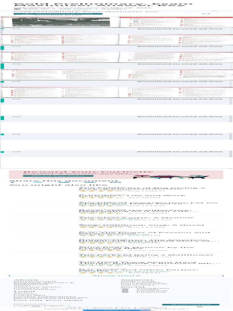 Gold Preliminary. Exam Maximiser Answer Key PDF 2 | PDF | Scribd