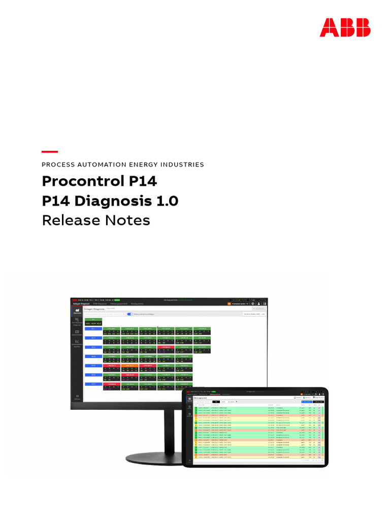 8VDE000842T0005 - Procontrol P14 Diagnosis 1.0 - Release Notes | PDF ...