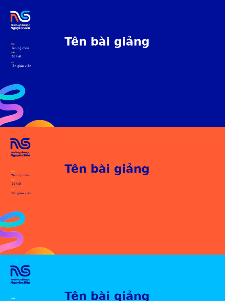 NS Powerpoint Template Giao Vien | PDF