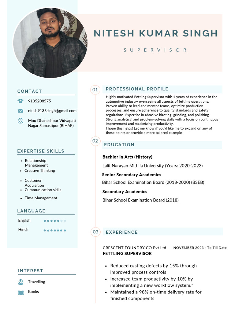Nitesh Resume - 20250106 - 202155 - 0000 | PDF