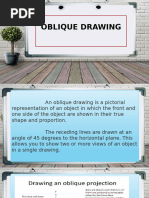 Oblique Sketching Techniques in Engineering | PDF | Infographics ...