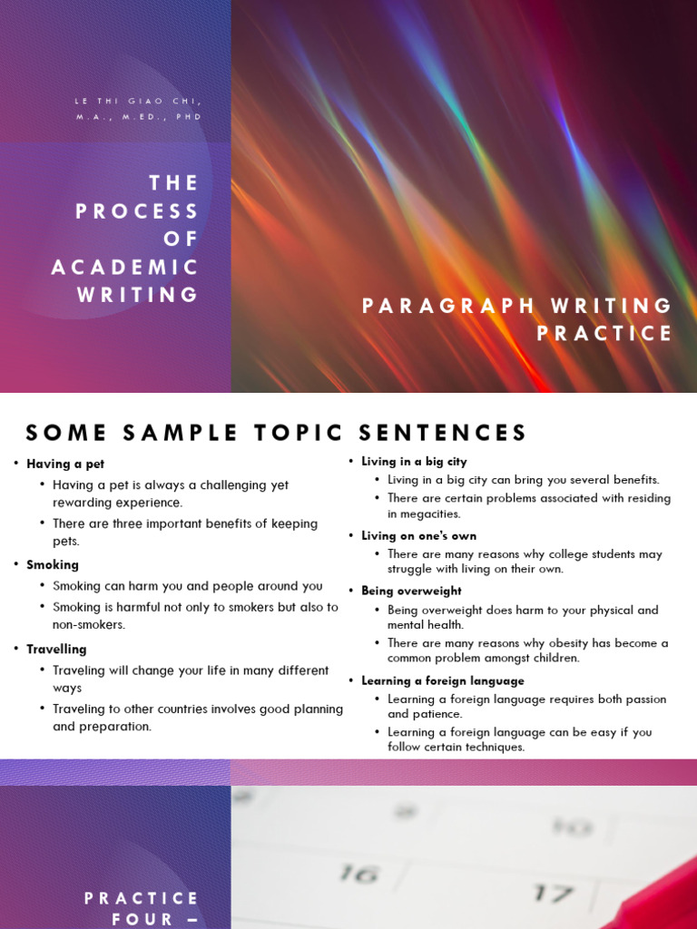 17-18 - Academic Writing - Unity and Coherence | PDF | English Language ...