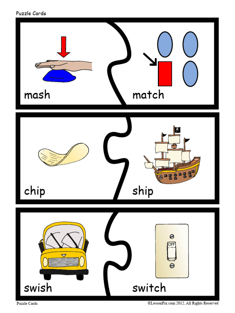 SH CH +Minimal+Pairs-material 2194536 | PDF